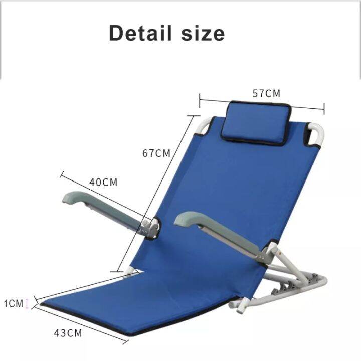 Bed Backrest Medical Lightweight 5 Positions Angle Adjustable Bed Back ...