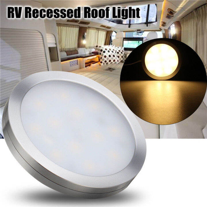 12V LED Light RV Camper Trailer Boat Interior Ceiling Down Roof ...