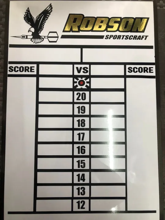 ROBSON DART SCORE BOARD BEST PARTNER FOR DART BOARD / GAMIT SA LARONG ...