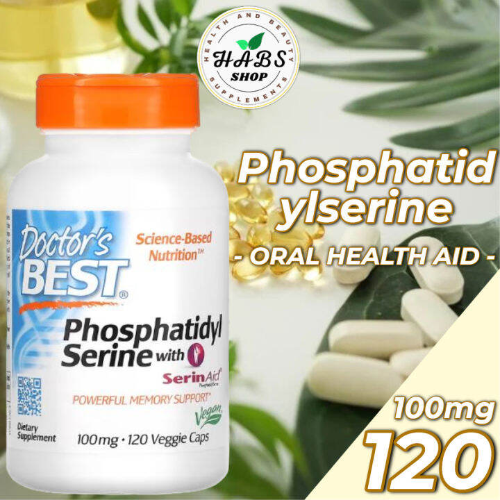 Phosphatidyl Serine with SerinAid, 100 mg, 120 Veggie Caps | Lazada PH