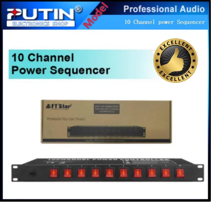 NEW FTStar 10 Channel Power Controller 10 Power Switches Effective ...