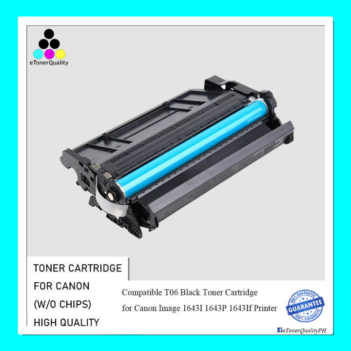 High Quality T06 Black Toner Cartridge for Canon Image 1643I 1643P ...