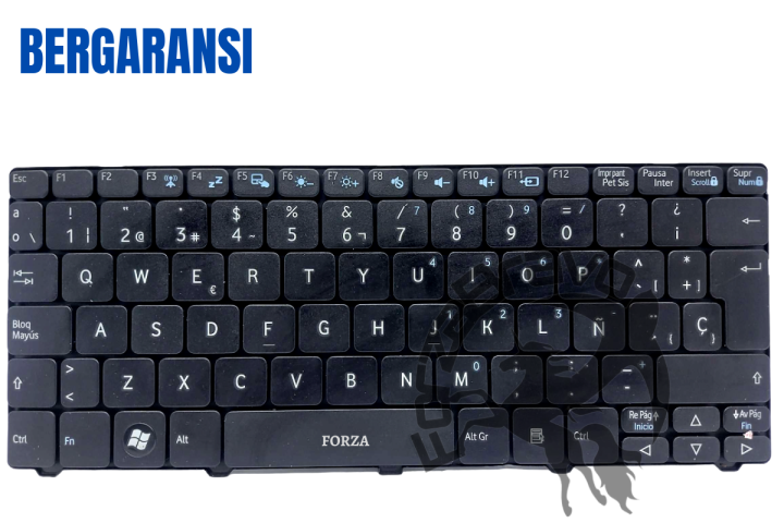 FUJITSU KEYBOARD LifeBook MH330 MH330R CP489507-01 BLACK US - NEW ...