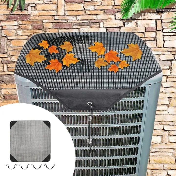 Flameer Air Conditioner Covers for Outside Units Mesh, Central AC Leaf ...