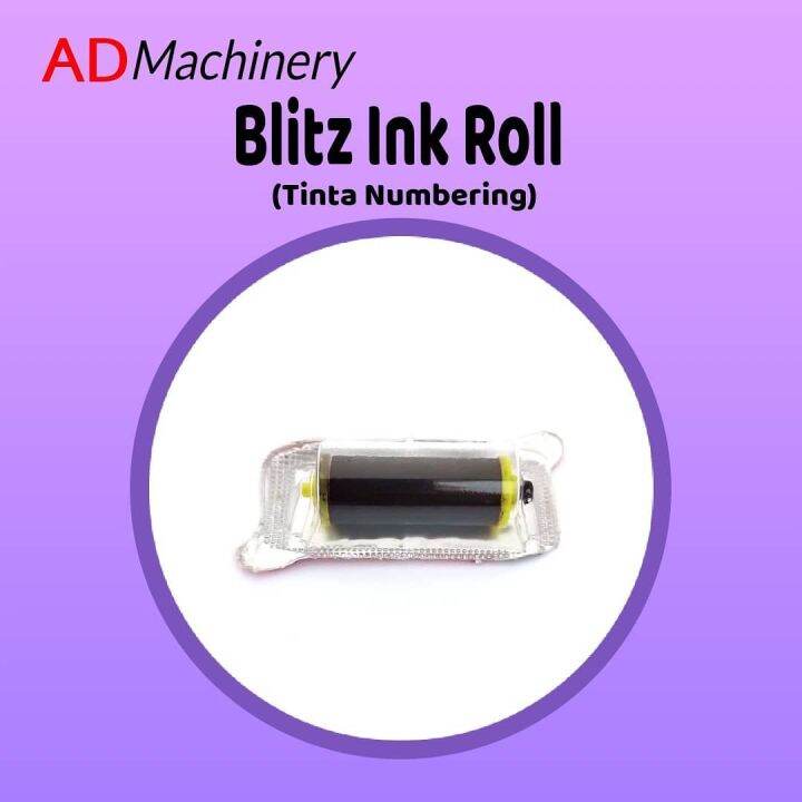 BLITZ INK ROLL TINTA NUMBERING | Lazada Indonesia