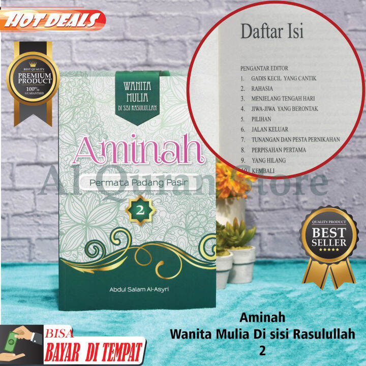 Original, Buku Wanita Mulia Disisi Rasulullah - Aminah (Permata Padang ...