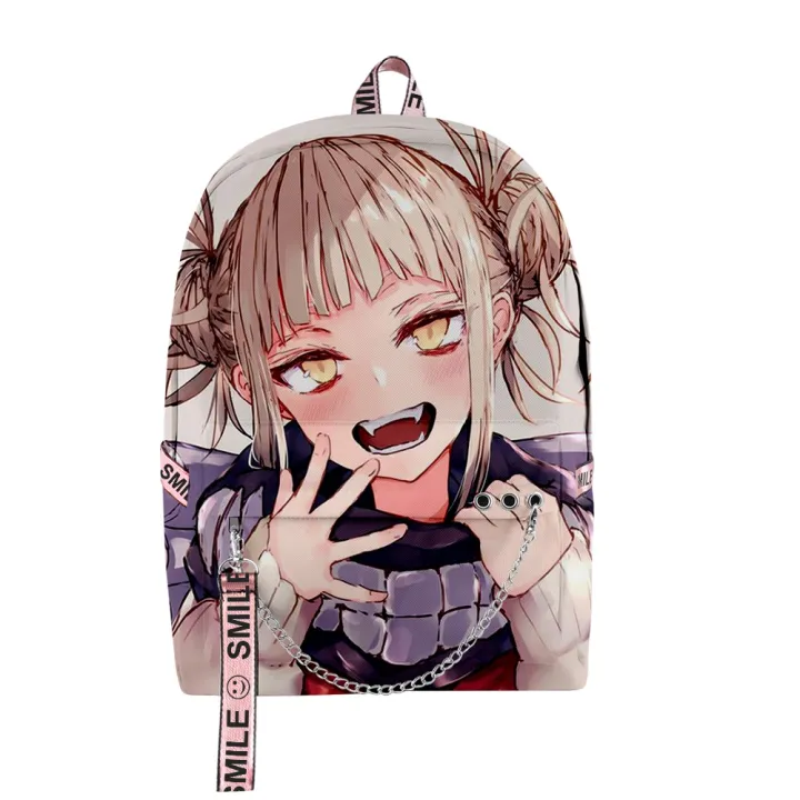 {hot} My Hero Academia Toga Himiko Anime Girls Backpack Children Boys ...