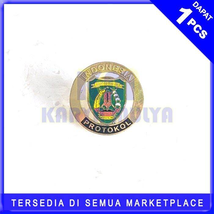 Lencana Pin Protokol Custom Pin Protokol Indonesia Barito Timur - Karya ...