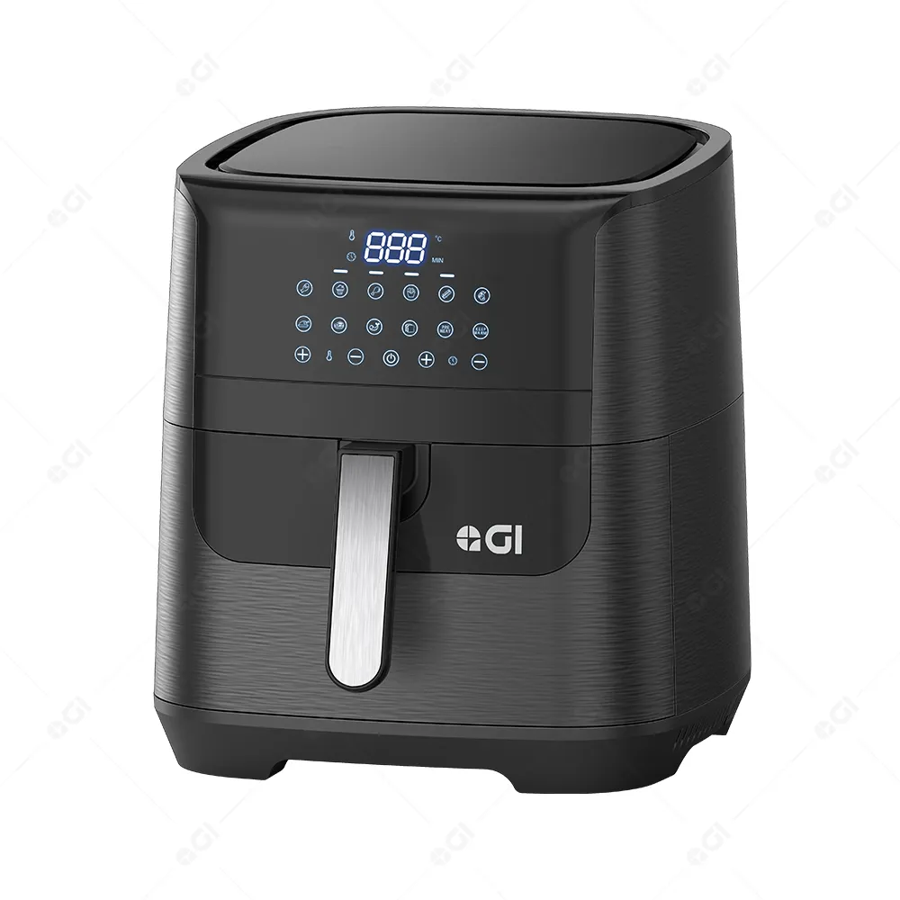 หม้อทอดไร้น้ำมัน หม้อทอดไร้มัน หม้อทอด หม้อทอดไฟฟ้า Air Fryer ขนาด 5L ...