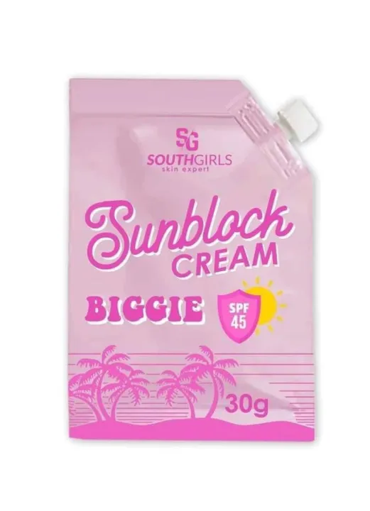 South Girls Sunblock Cream Biggie SPF 45 30g | Lazada PH