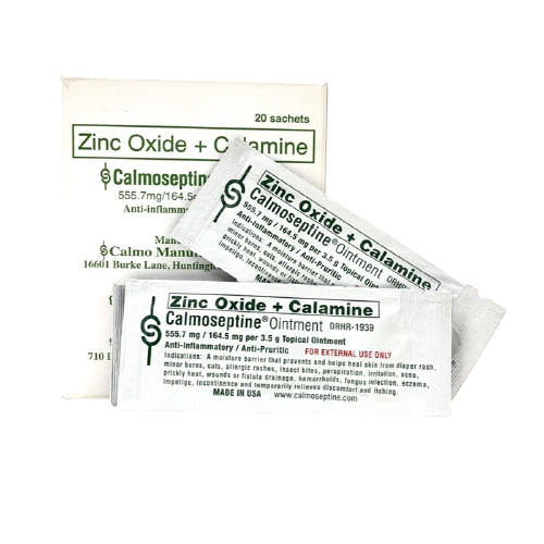 Calmoseptine ointment Zinc oxide + calamine 3.5 g sachet | Lazada PH