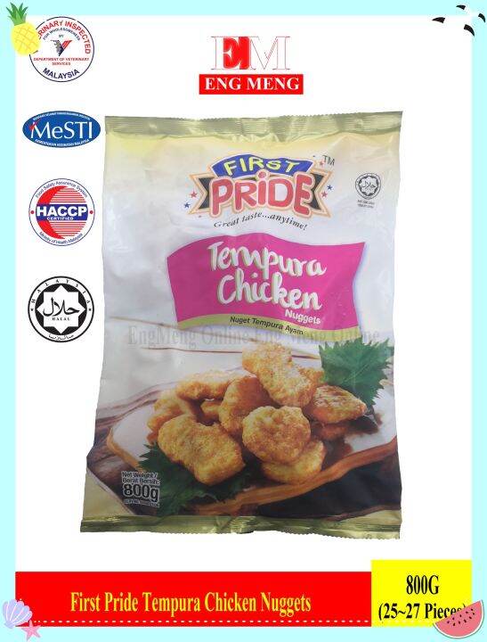 First Pride Tempura Chicken Nugget 800G (MCD Taste!!!) First Pride ...