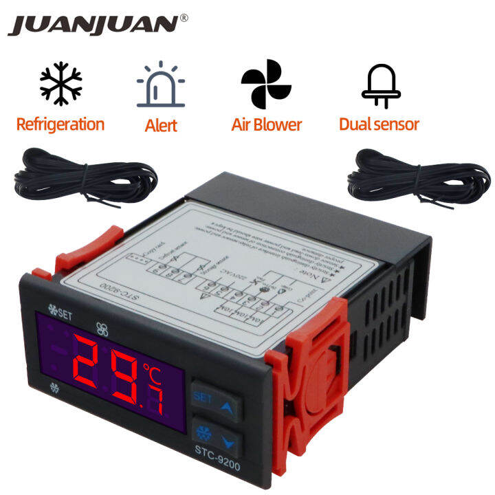 STC-9200 Thermostat Thermoregulation Controller Freezer Thermoregulation Instrumentation Cold ...