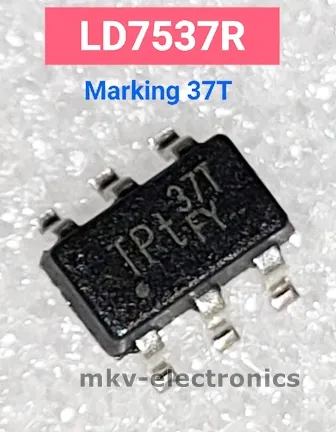 (2ตัว) LD7537R , Marking 37T , 37R , IC PWM , SOT-26 , 6ขา | Lazada.co.th