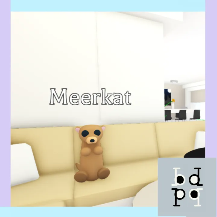 Meerkat FR/NFR Adopt Me Pets [NO COD] | Lazada PH