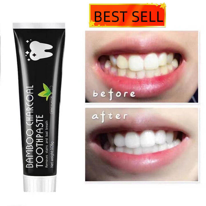 Original 105g Teeth Whitening Toothpaste Bamboo Natural Activated ... Original 105g Teeth Whitening Toothpaste Bamboo Natural Activated ...
