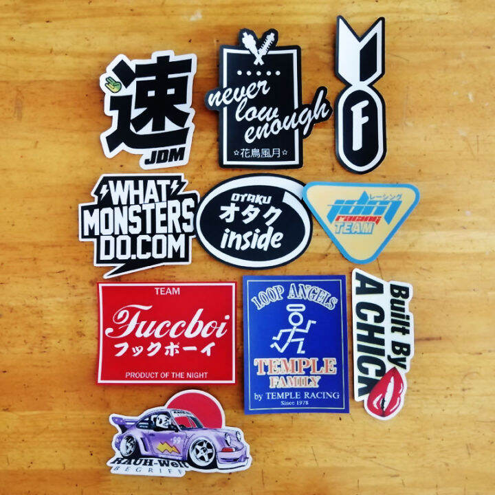 Automobile & Bumper 3M vinyl sticker with lamination batch 012 | Lazada