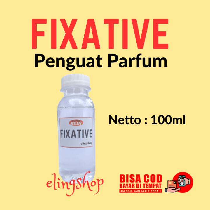 Fixative Fixativ Fixatif Cairan Pelarut Penguat Parfum 100 ml | Lazada ...