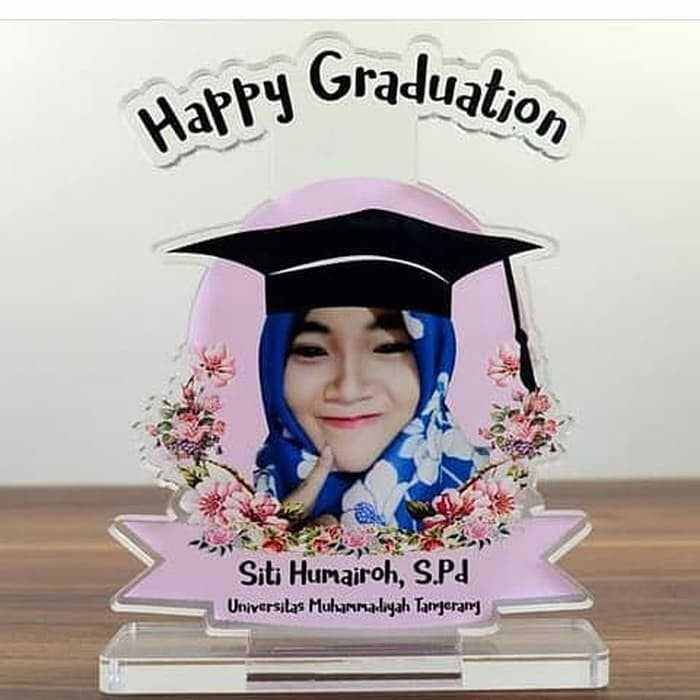 PLAKAT GRADUATION, PLAKAT WISUDA, TROPHY WISUDA, VANDEL WISUDA, HADIAH ...