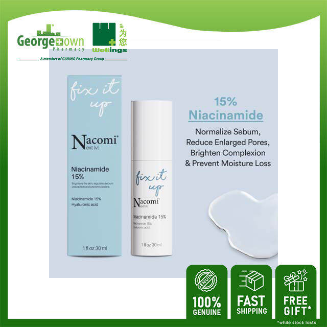 NACOMI NEXT LEVEL NIACINAMIDE 15% SERUM 30ML | Lazada