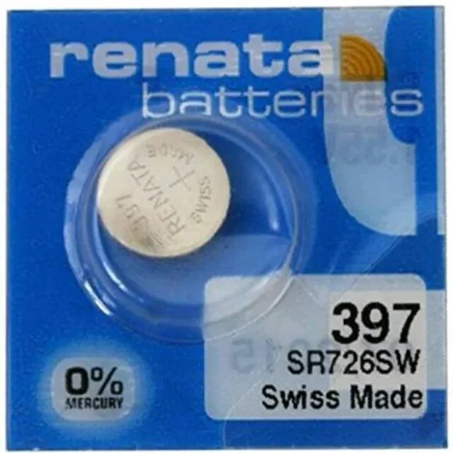 Renata 397 SR726SW Battery Swiss Made ( Wholesale ) | Lazada