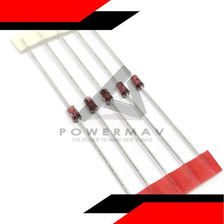 5pcs original 1n4742a 12v zener diode 1 watt low reverse current 1.2V at 200mA Forward voltage ...
