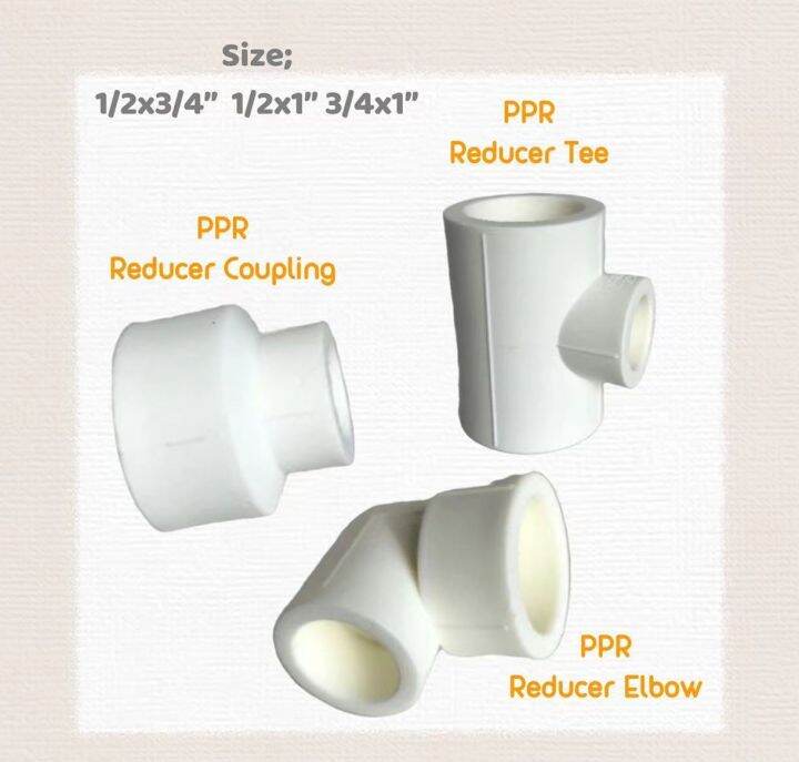 PPR Fittings Reducer COUPLING, TEE, ELBOW | Lazada PH