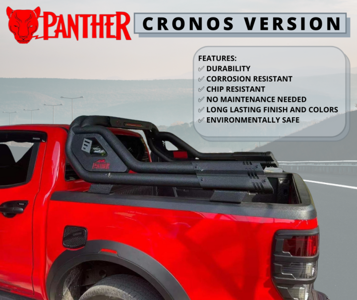 Panther Roll Bar - Cronos Series W/ Brake light - for HILUX RAPTOR ...