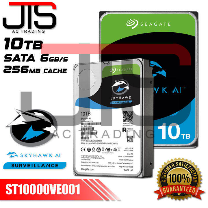 SEAGATE ST10000VE001 10TB SKYHAWK AI | Lazada PH
