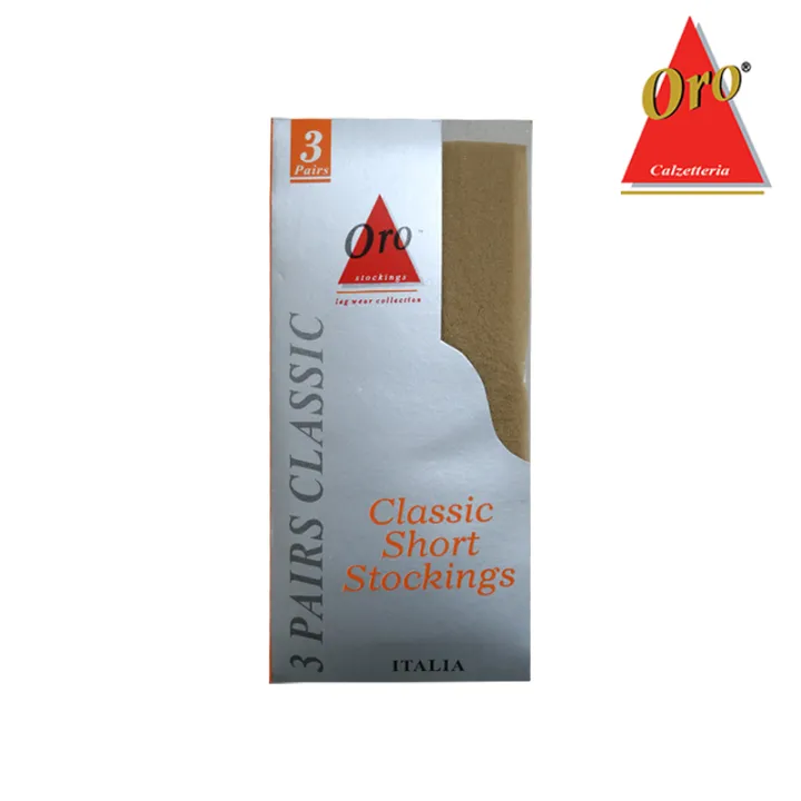 ORO Classic Short Stockings 3 Pairs | Lazada PH