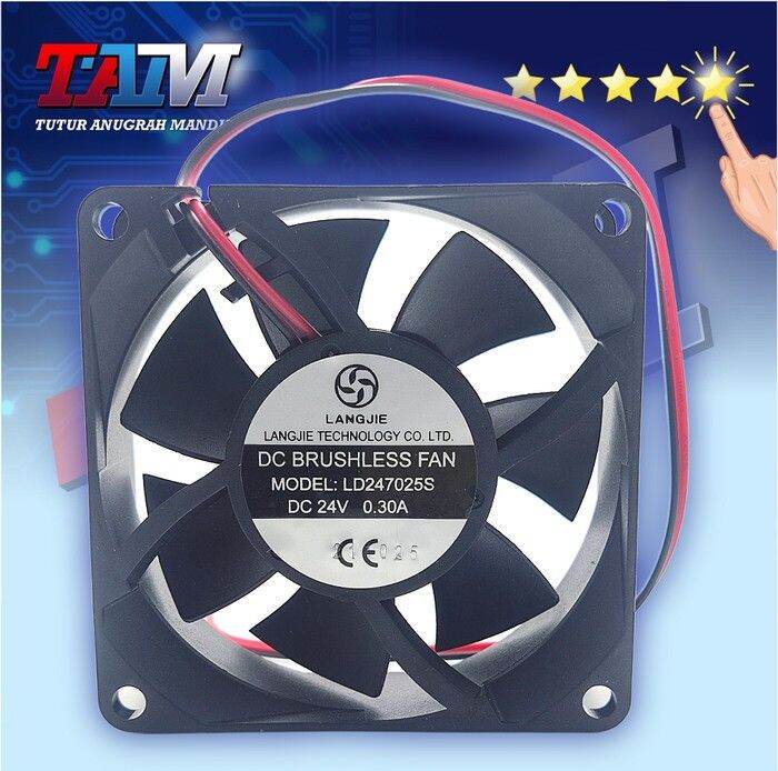 KIPAS 24V 7CM DC BRUSHLESS | Lazada Indonesia