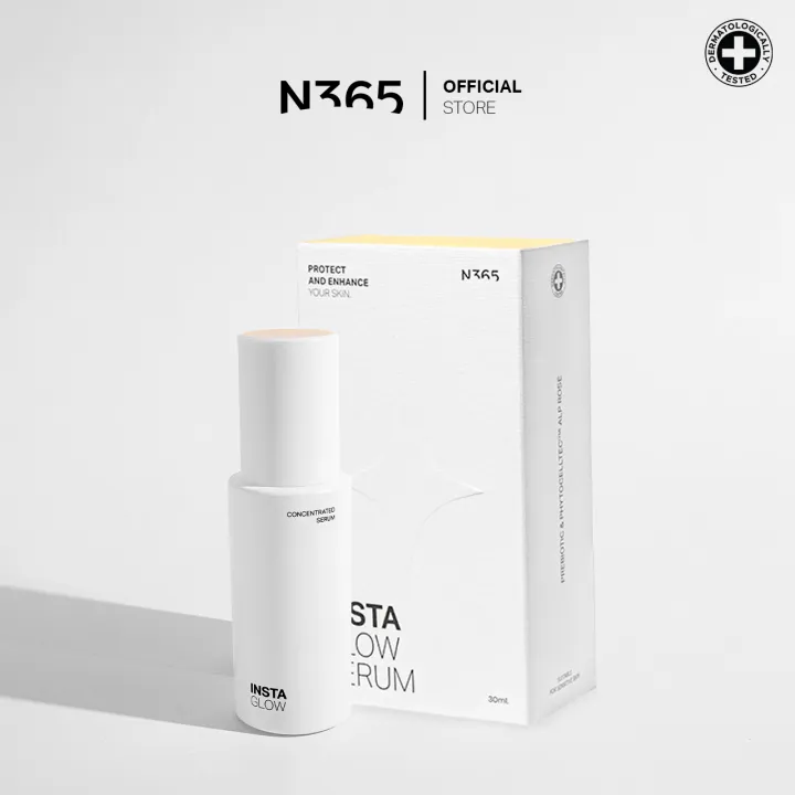 N365 Instaglow Serum เซรั่มวิตามินซี เพิ่มความกระจ่างใส ลดริ้วรอย ...