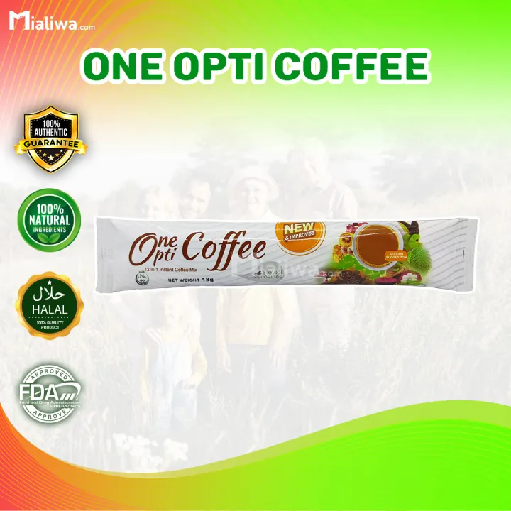 One Opti Coffee 12-in-1 Instant Coffee Mix, Superbrands Superfoods ...