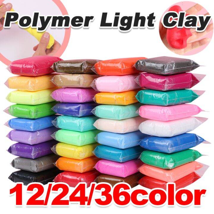 magic clay 24/36Colors Super lightweight Air dry modeling clay | Lazada PH