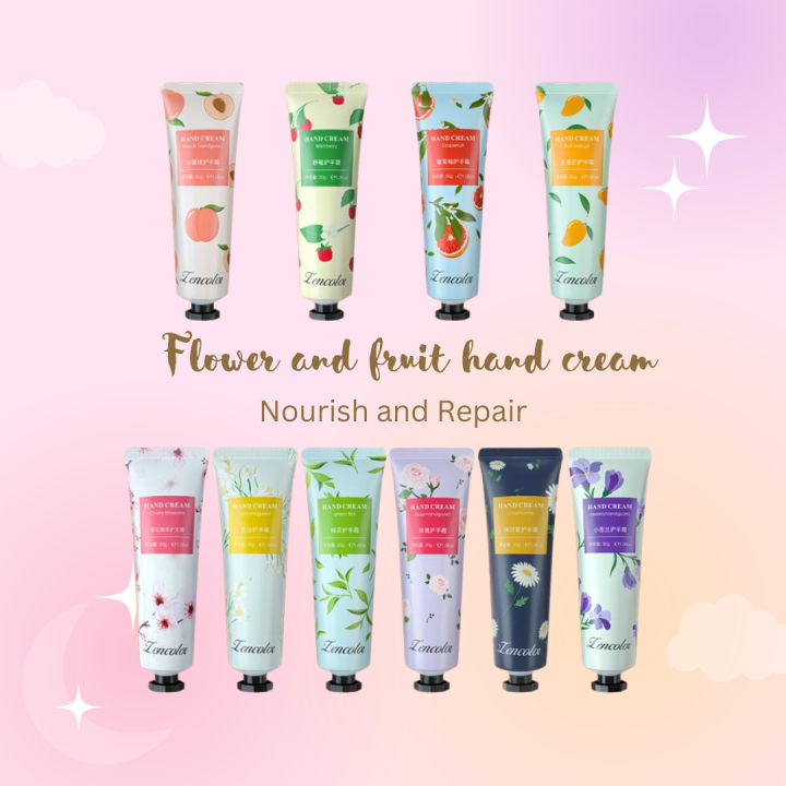Hand Cream Fruit Moisturizing Lotion Tangan Nourishing Fragrance Gift ...