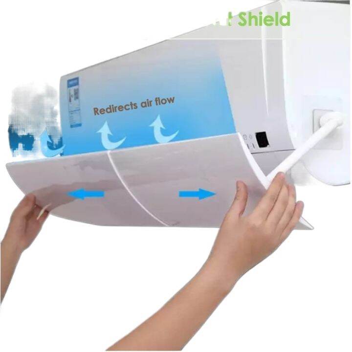 OFNATURE Aircon Air Deflector Retractable Cooler Shield Wind for ...
