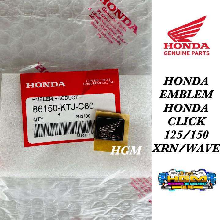 HONDA EMBLEM FOR HONDA CLICK 125/150i V2, HONDA WAVE (86150-KTJ-C60 ...