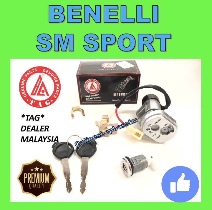 BENELLI SM SPORT MAIN SWITCH SET TAG SM SPORT 110R SUIS ON OFF SET SM ...