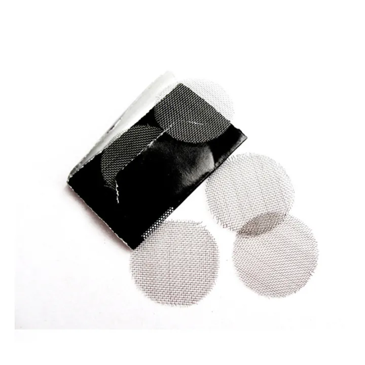 Metal pipe filter screen stem silver screen water pipe combustion ...