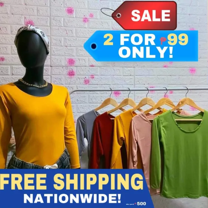 TOPS BUY 2 TAKE 1 FOR 99 PESOS ONLY (Fit to small to medium) | Lazada PH