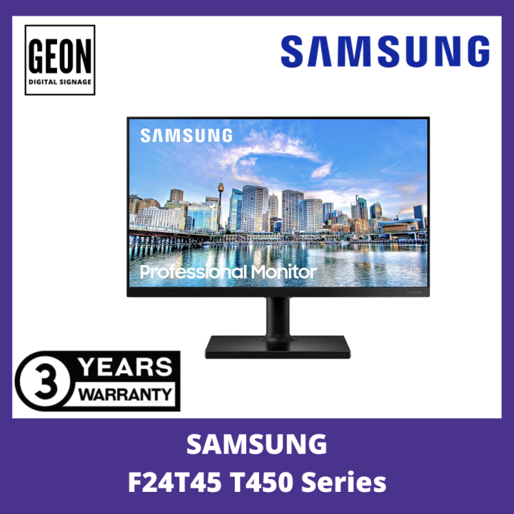 SAMSUNG 24" Inch F24T45 T450 series 1920 x 1080 resolution with 75Hz ...