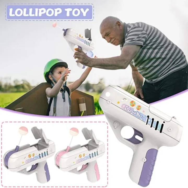Candy Gun Lollipop Gun Sweet Toys Novelty Surprise Ideas Gifts for ...