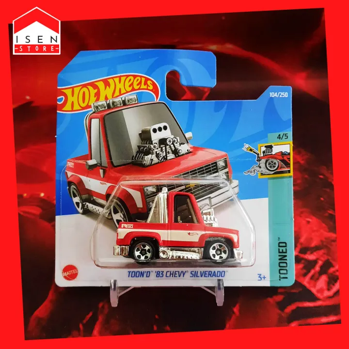 Hot Wheels - Toon'd '83 Chevy Silverado - HW Tooned 4/5, Toy Cars ...