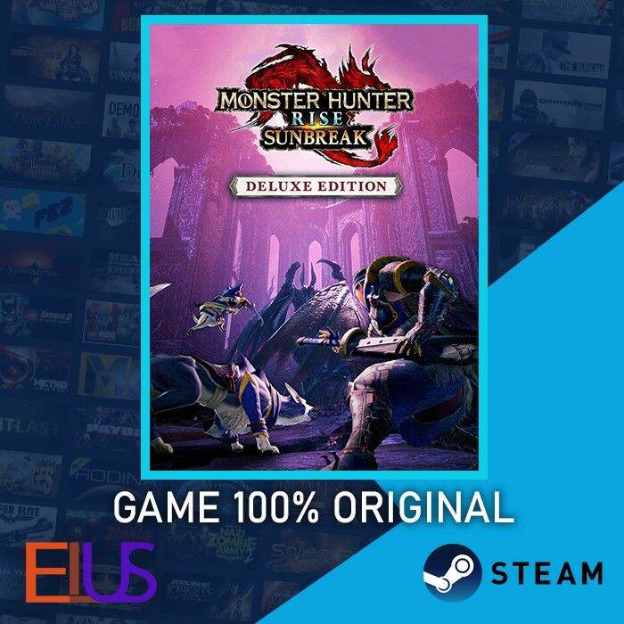 Monster Hunter Rise: Sunbreak Deluxe Edition - Original Steam (PC ...