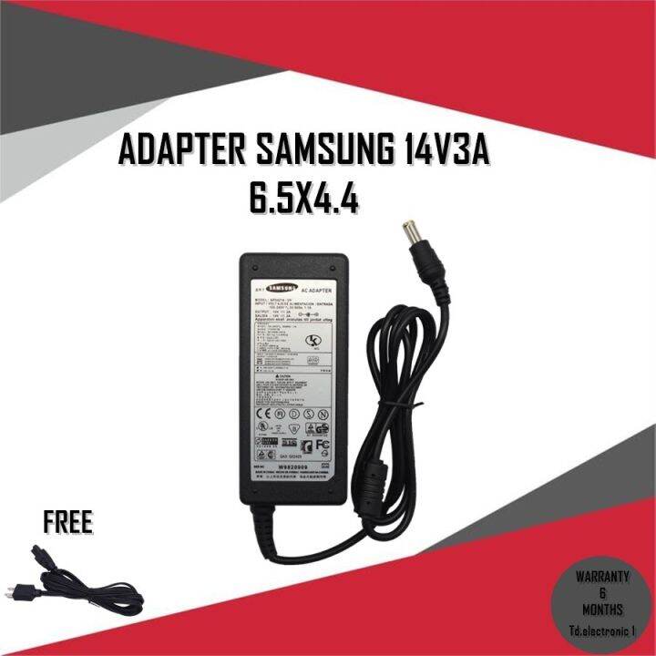 PRO+++ โปรโมชั่น ADAPTER NOTEBOOK จอ SAMSUNG 14V3A*6.5X4.4 / สายชาร์จ ...