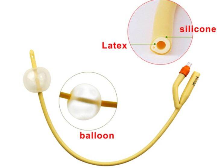 2Way Foley Catheters Sterile Pack Silicone Coated ( 16FR ) | Lazada