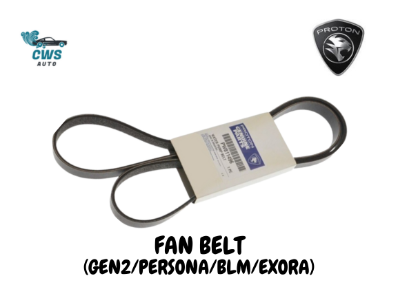 PROTON GENUINE FAN BELT MITSHUBOSHI 6PK1677 FOR PROTON GEN2 / PERSONA ...