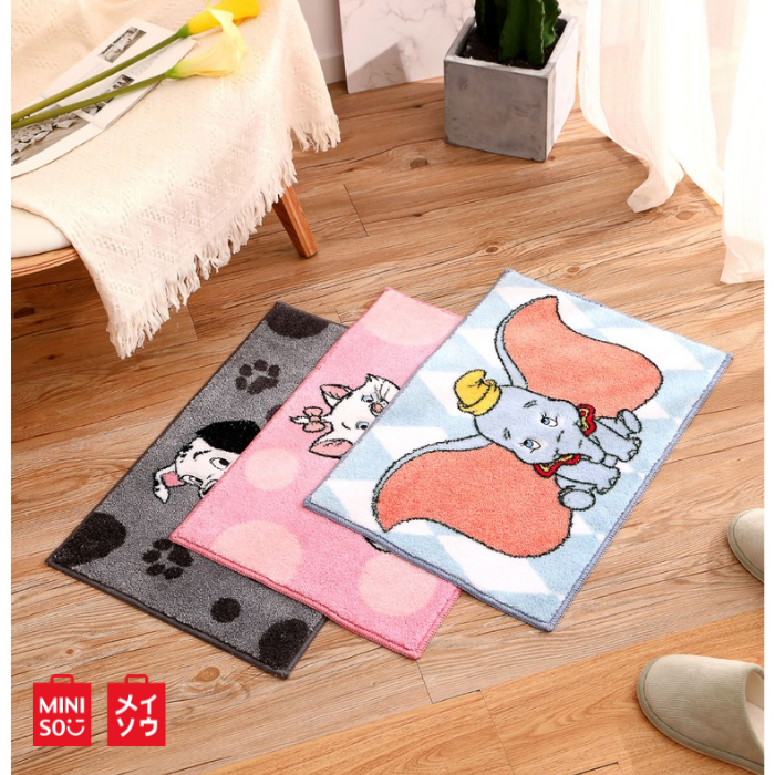 Miniso x Disney Animals Floor Mat 101 Dalmatians/Dumbo/Marie Floor Rug ...