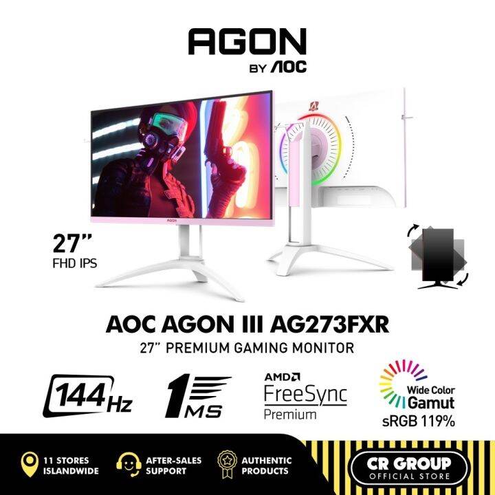 [Same Day Deliveryx] AOC AGON III AG273FXR Gaming Monitor - 27 Inch ...