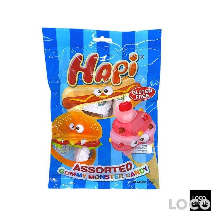 Hapi Assorted Gummy Monster Candy 63G | Lazada
